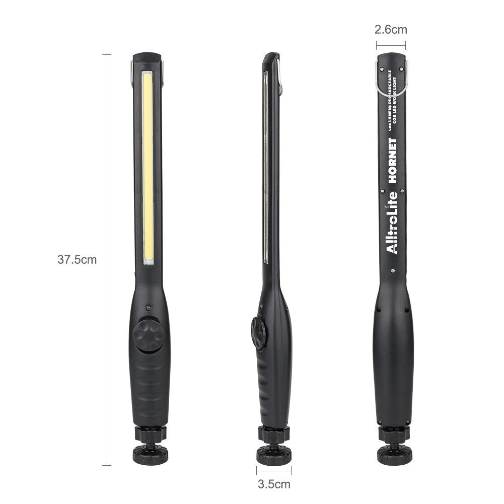 Hornet 500 Lumens Rechargeable COB LED Work Light – Alltrolite